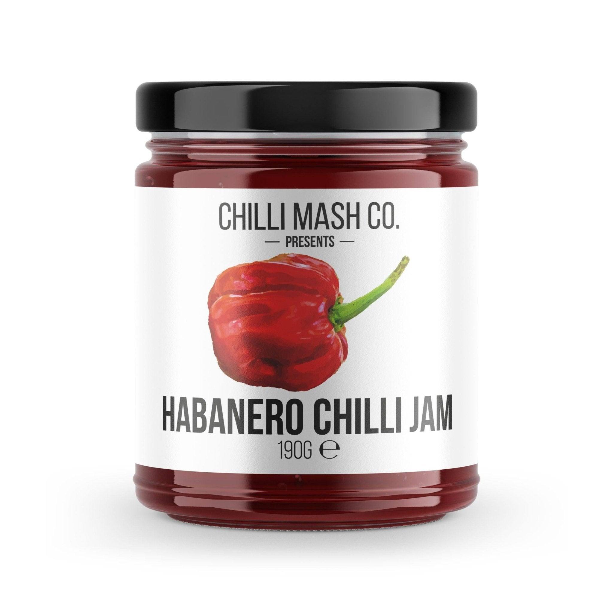 Habanero Chili Jam | 190g | Chili Mash Company | Gemiddelde hitte